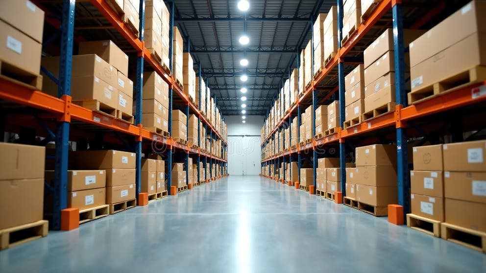 Maximizing Warehouse Space with Efficient Storage Racks and Cardboard ...