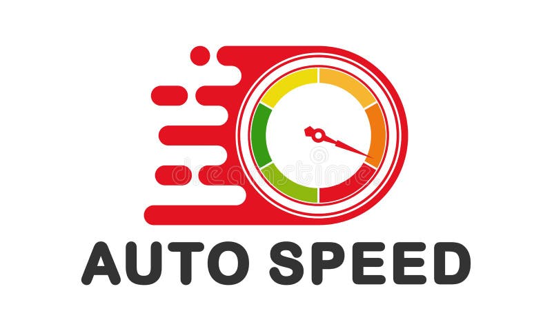 Maximum Auto Speed Vector Logo Stock Vector - Illustration of ...