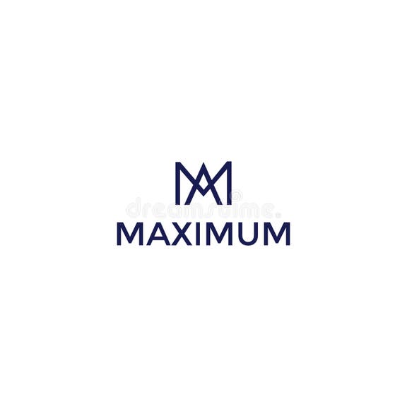 Maximum Logo Vector stock vector. Illustration of maximum - 160890978