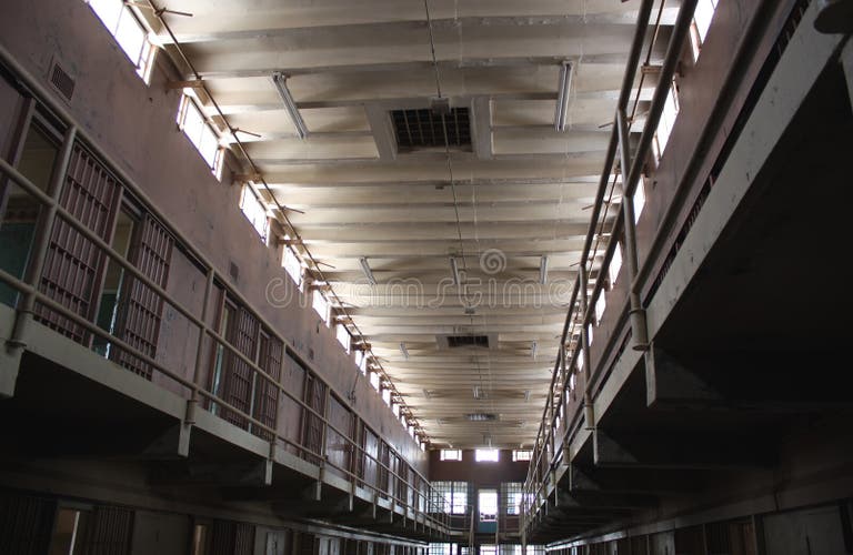 Maximum Security Prison Wing Stock Photo - Image of federal, convict ...