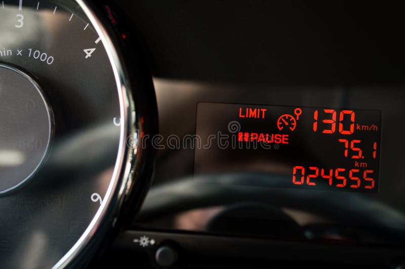 Maximum speed in car. stock photo. Image of travel, transport - 72361250