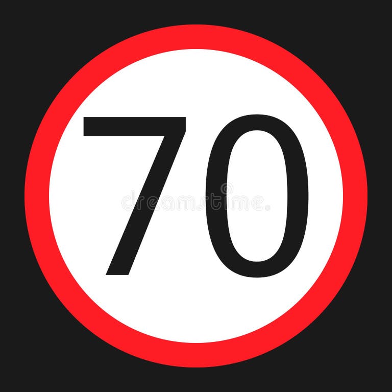 Speed Limit 70 Stock Illustrations – 149 Speed Limit 70 Stock ...