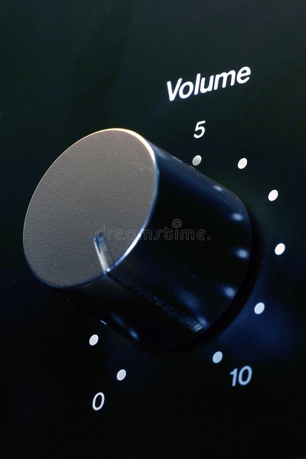 Maximum Volume stock image. Image of dial, decibels, loud - 992283