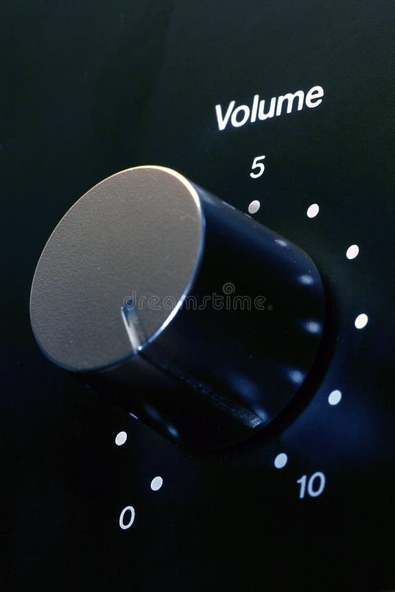 Maximum Volume stock image. Image of dial, decibels, loud - 992283