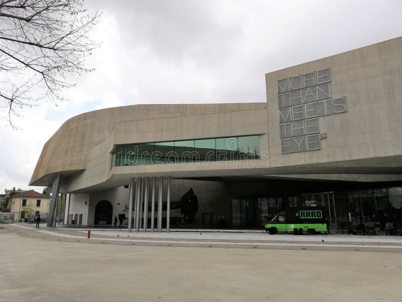MAXXI museum, Rome editorial image. Image of zaha, work - 175858815