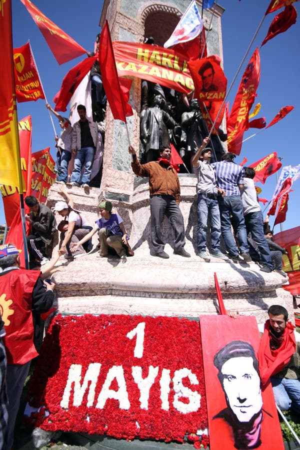 May 1 in Istanbul editorial photo. Image of istanbul - 22210486