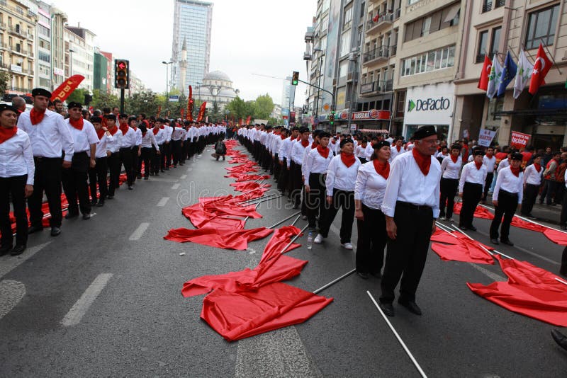 May 1 in istanbul editorial stock photo. Image of turkey - 24573503