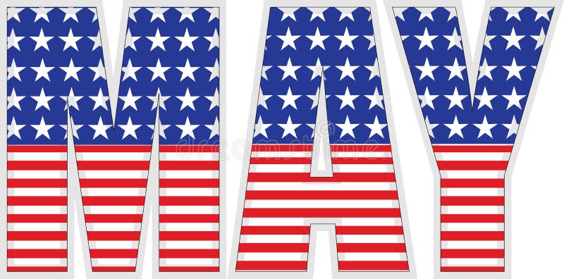 May stock illustration. Illustration of america, national - 20287816