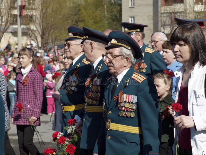 On May, 9th. Day of the Victory. Veterans Editorial Stock Image - Image ...