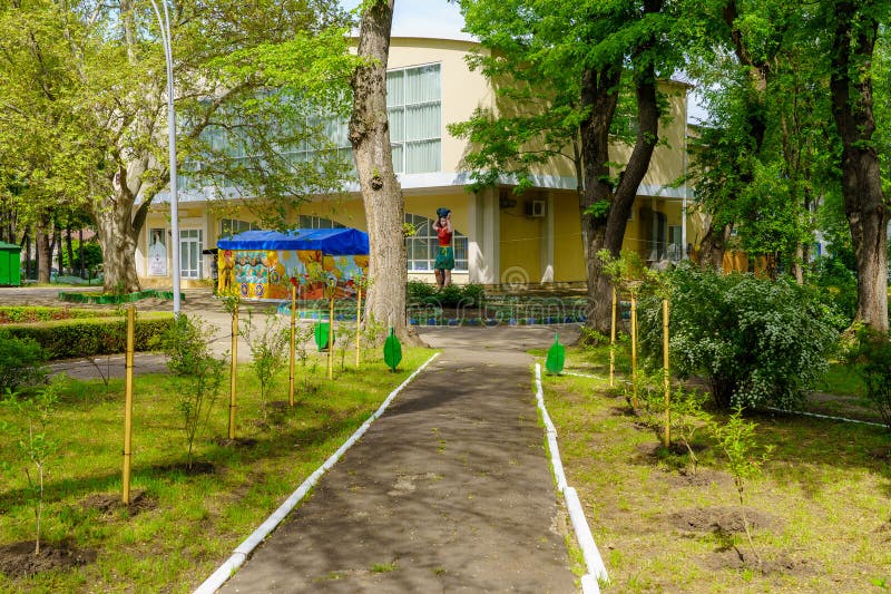 May 12, 2023 Balti, Moldova. Illustrative Editorial. Walking Path in ...