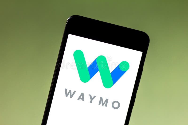 May 29, 2019, Brazil. in this Photo Illustration the Waymo Logo is ...