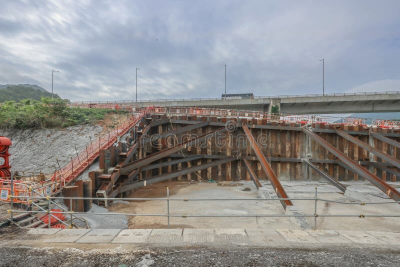 May 11 2024 Building Under Construction at the Tai Ho Wan Editorial ...