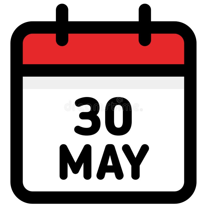 30. May - Calendar Icon - Vector Illustration Stock Vector ... 30. May - Calendar Icon - Vector Illustration Stock Vector ...
