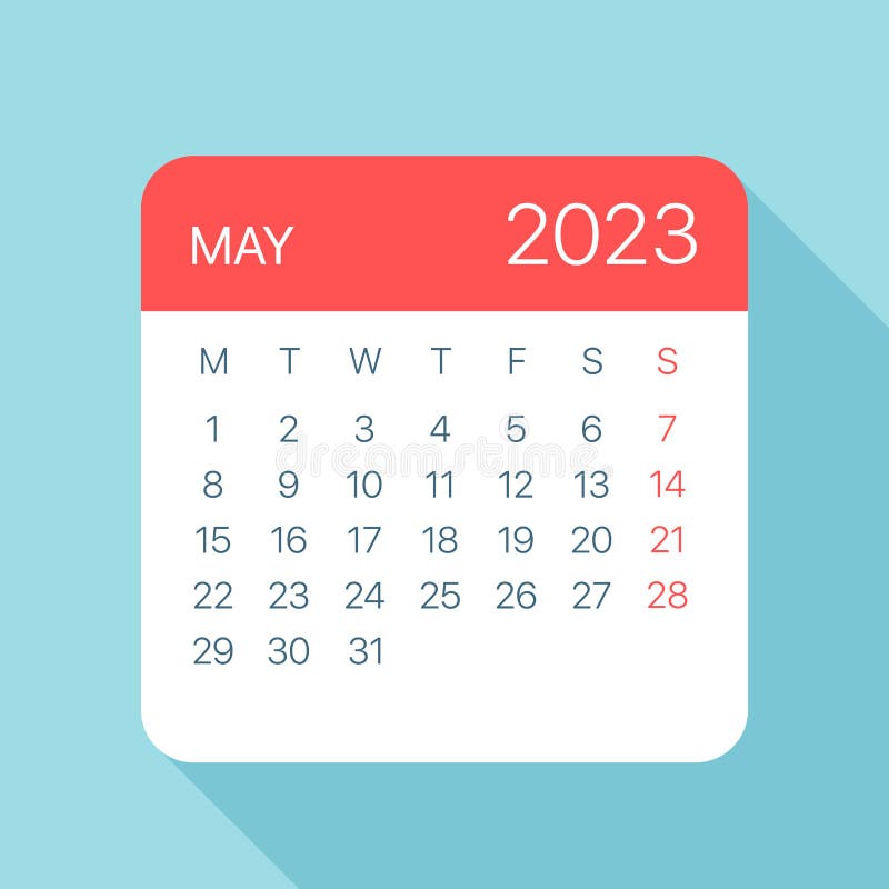 May 2023 Calendar Stock Illustrations – 6,270 May 2023 Calendar Stock ...