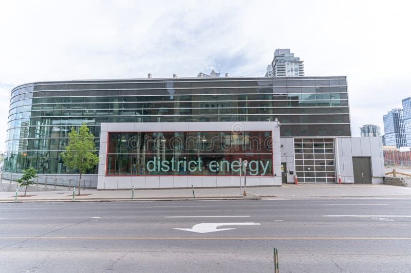 28 May 2023 - Calgary Alberta Canada - District Energy Building in ...