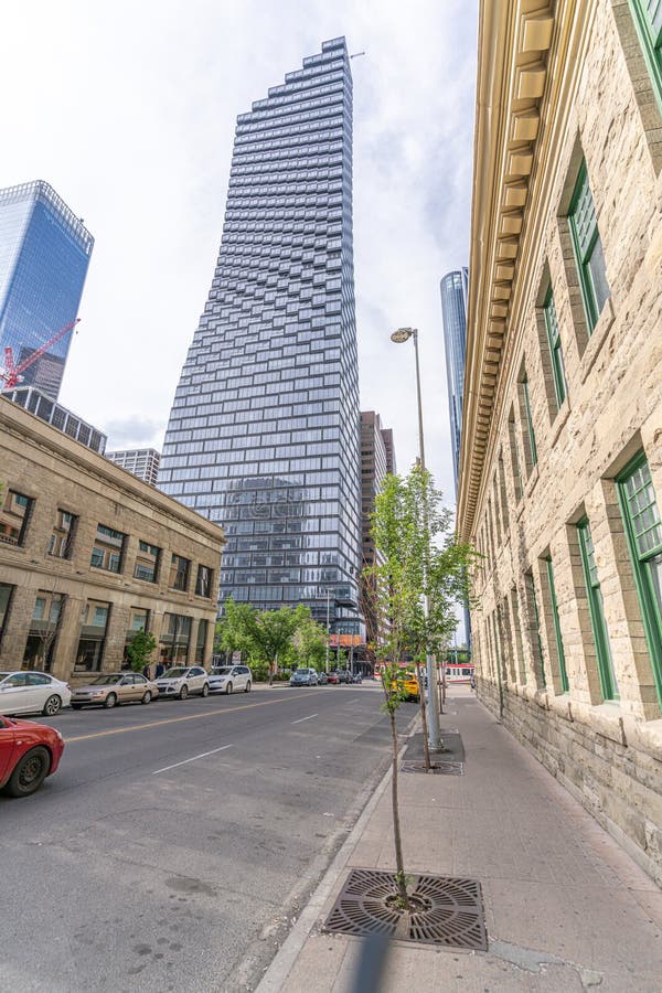 28 May 2023 - Calgary Alberta Canada - Downtown Calgary City Centre ...