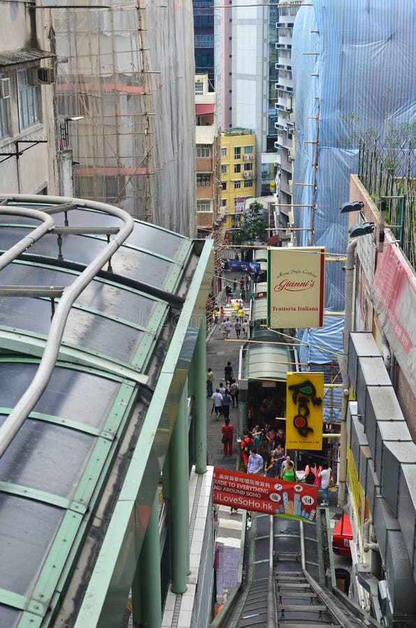 Central Elevated Walkway, Day Time of Central 18 May 2013 Editorial ...