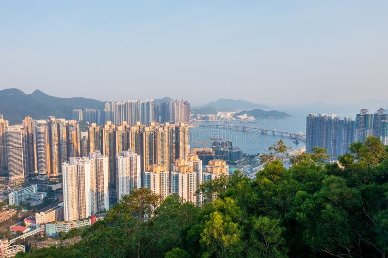 5 May 2022 the Cityscape of TKO Town, Hong Kong Editorial Photography ...
