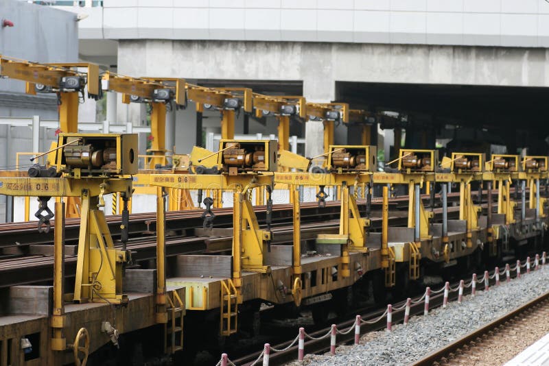 1 May 2005 a Construction Train with Tamping Machine for Track ...