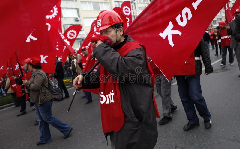 May Day editorial stock image. Image of taksim, labor - 19372719