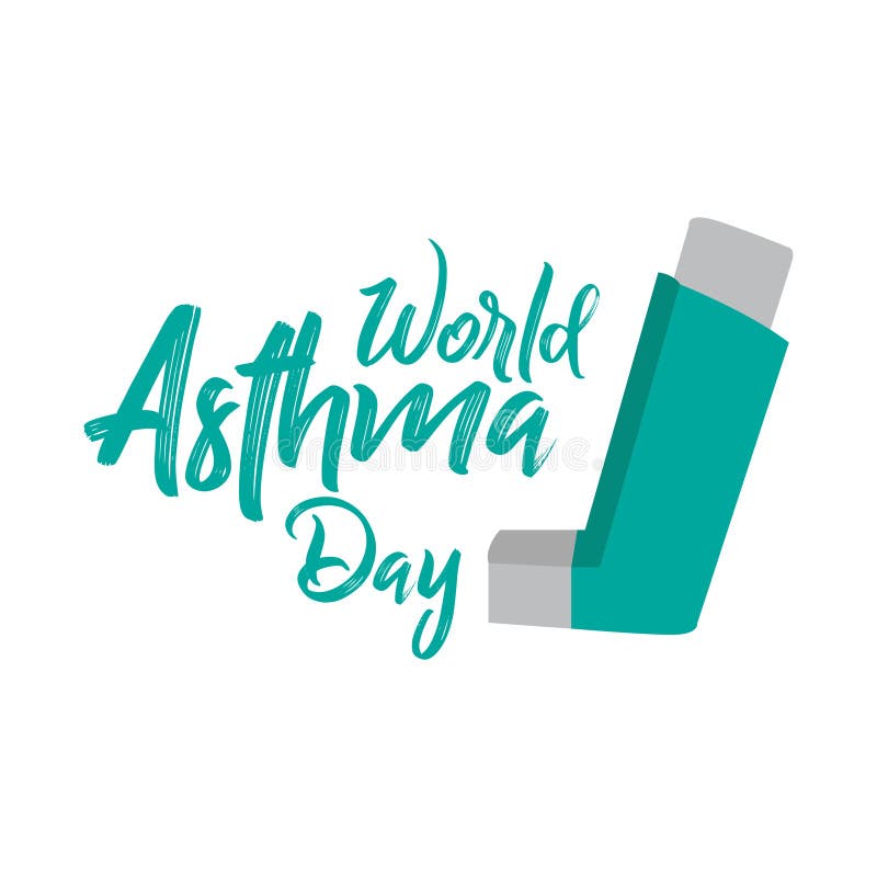 Creative World Asthma Day Awareness Concept Vector Illustration ...