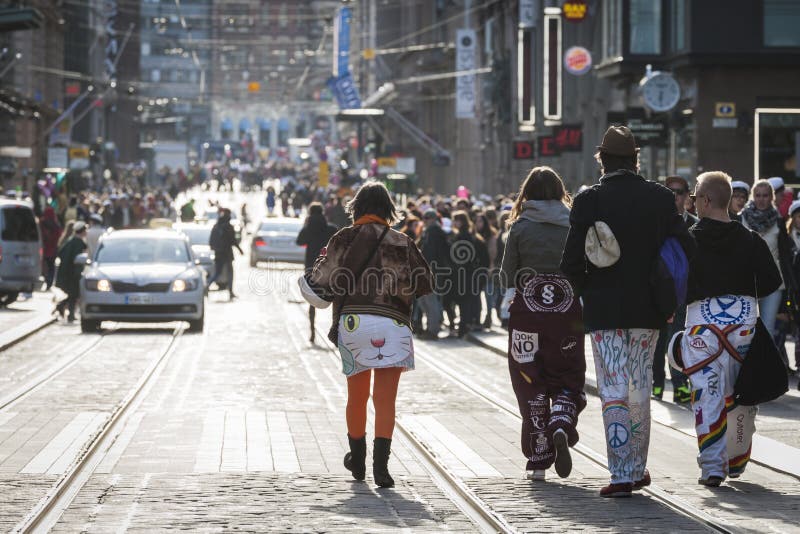 May Day Eve editorial photo. Image of student, happening - 53797186