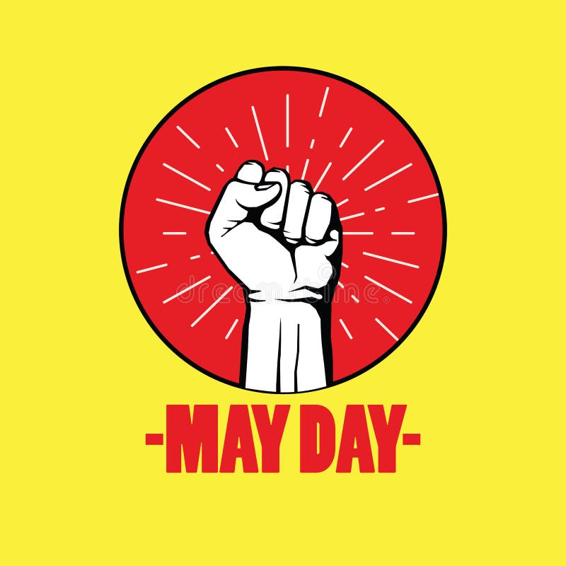 May Day Logo Ready Eps 10 Format Stock Illustration - Illustration of ...