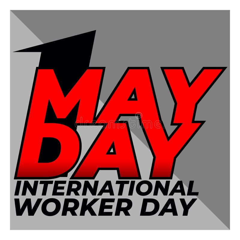 1 May Day International Workers Day Flat-03 Stock Illustration ...