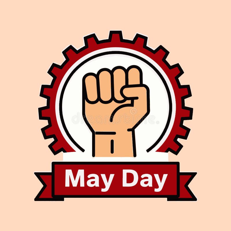 May Day Workers Right Vector Stock Vector - Illustration of labor ...
