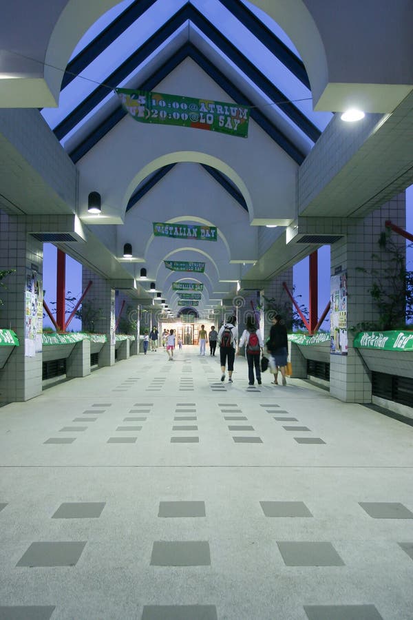 7 May 2005 the Hall Way at the Hkust , Hong Kong Editorial Image ...