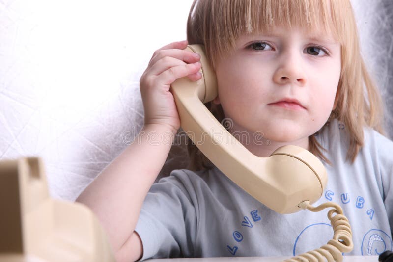 May I ask who s calling? stock photo. Image of caucasian - 28383738