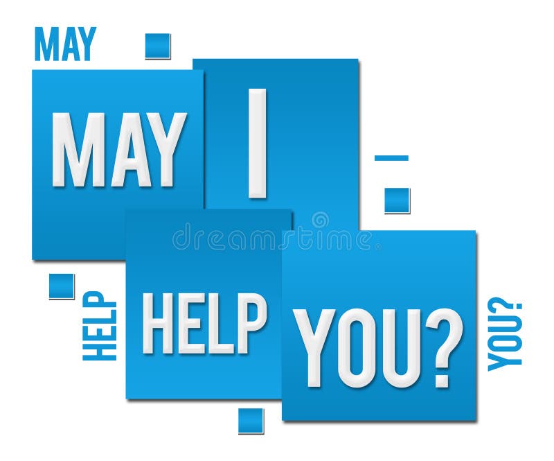 May I Help You Stock Illustrations – 55 May I Help You Stock ...