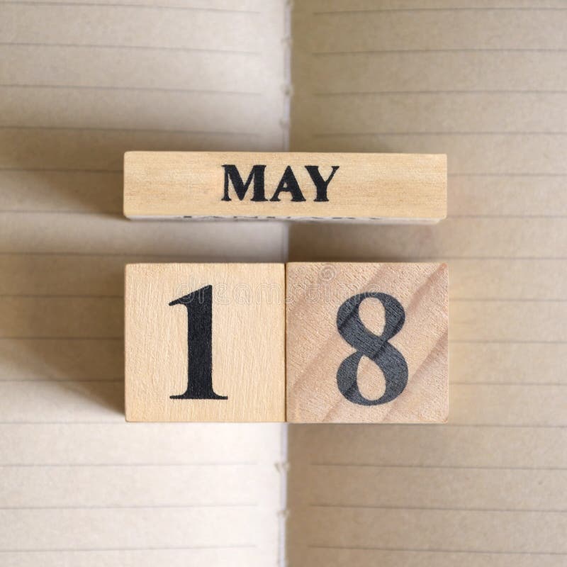 May 18, Icon Design with Number Cube. Stock Image - Image of ...