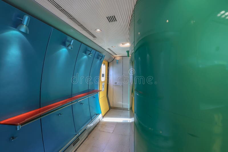 May 16 2024 Interior Design of JR Kyushu Sonic 883 Editorial Photo ...