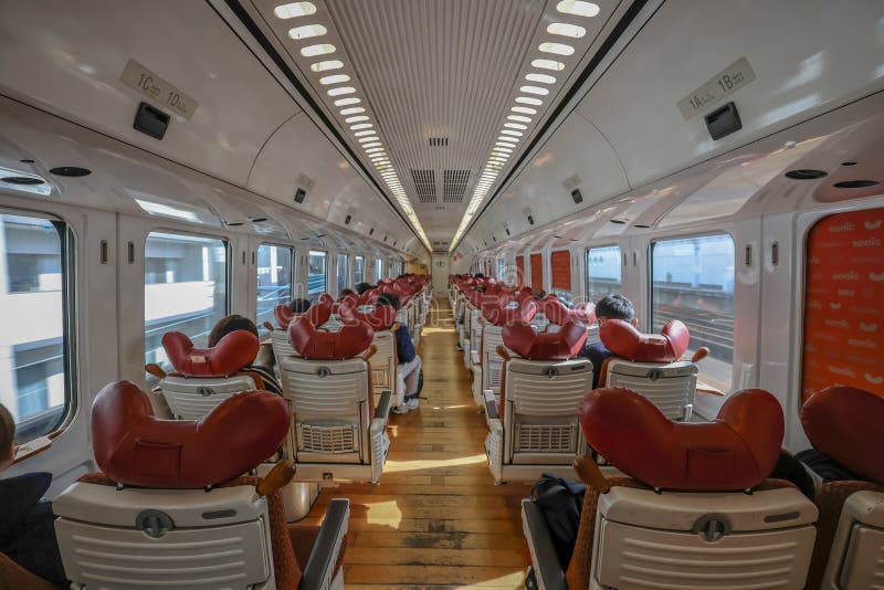 May 16 2024 Interior Design of JR Kyushu Sonic 883 Editorial Stock ...