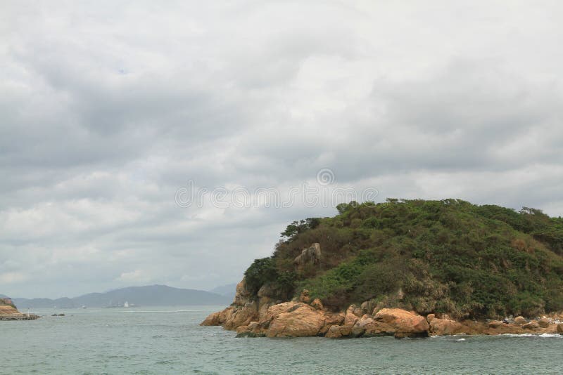 The Landscape of East Lamma Channel, Hk 10 May 2011 Editorial Stock ...