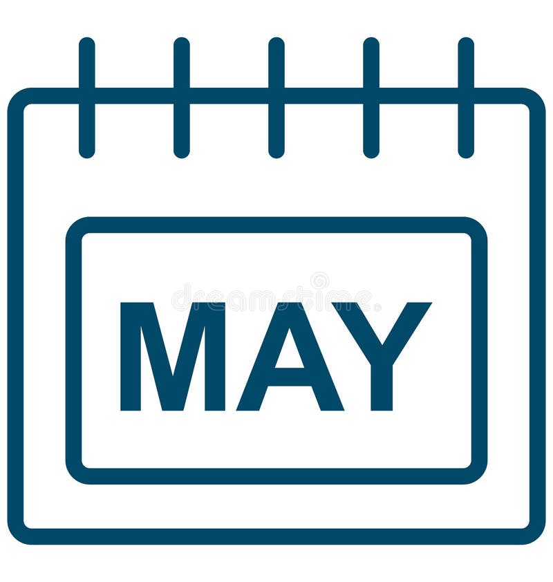 May, May Month Special Event Day Vector Icon that Can Be Easily ...