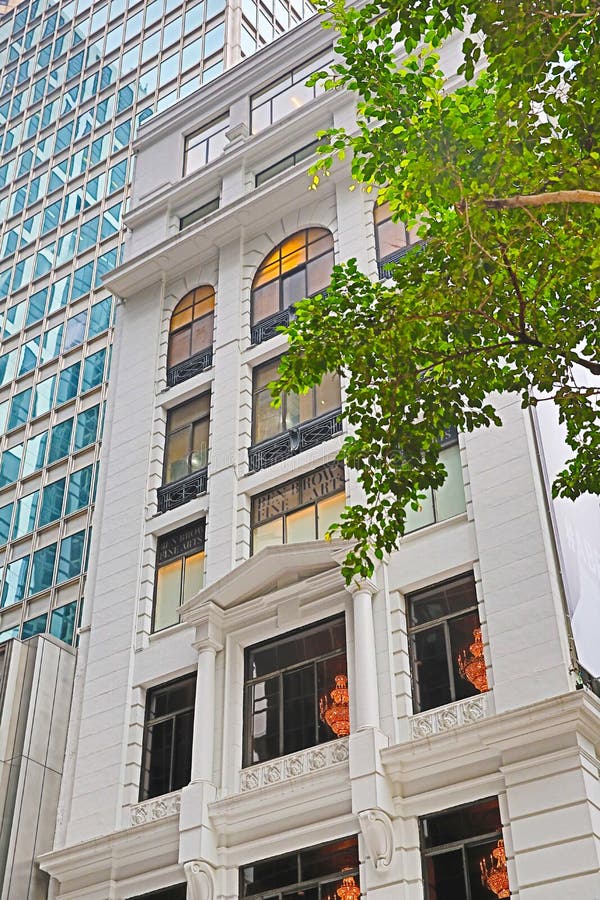 2013 May 17 Modern Building with Large Glass Windows, Central, Hk ...