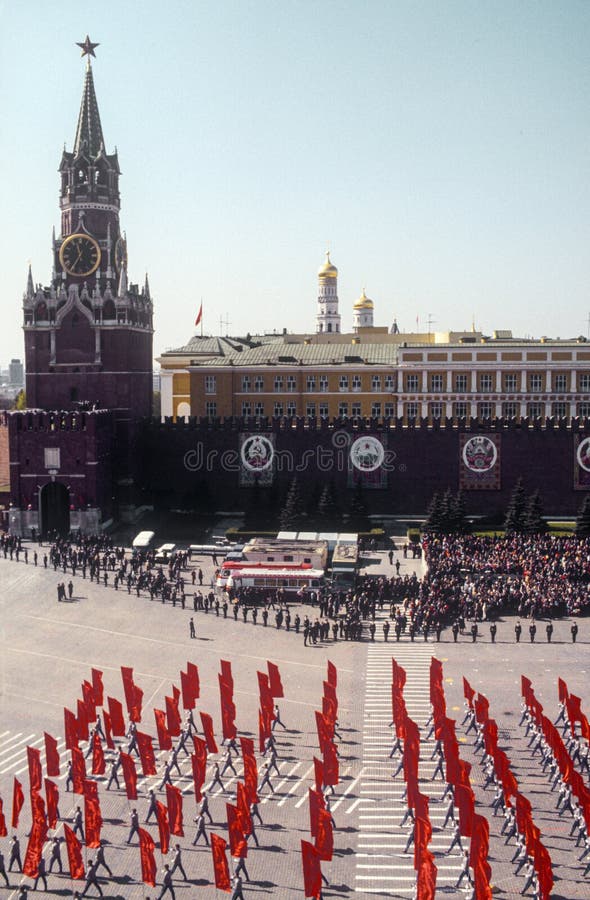 May 1, 1986 Moscow editorial stock image. Image of 1986 - 369453474