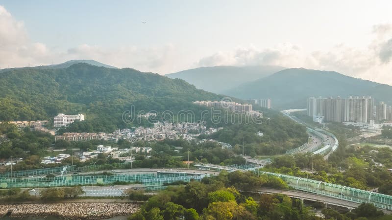 May 21 2023 New Territories Circular Road. Tai Po Section Editorial ...