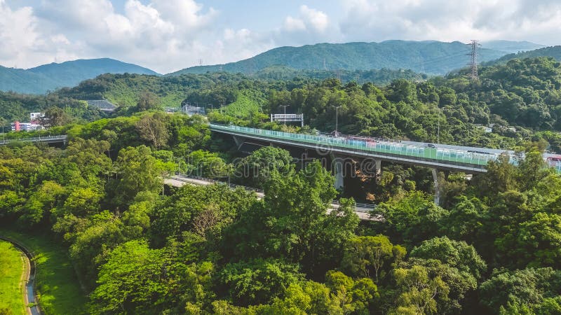 May 21 2023 New Territories Circular Road. Tai Po Section Editorial ...