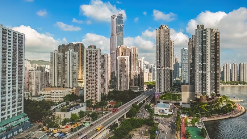 May 26 2023 the Residential Building at Tsuen Wan West Editorial Photo ...
