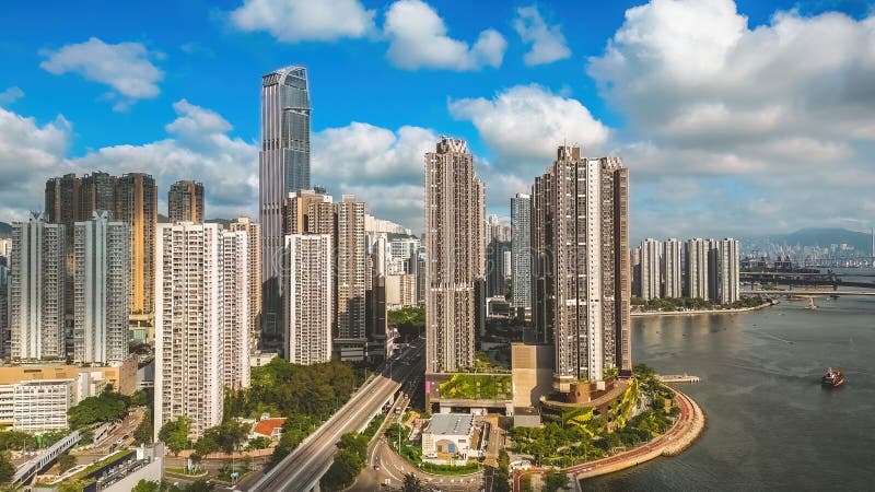 May 26 2023 the Residential Building at Tsuen Wan West Editorial Stock ...