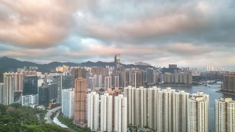 May 26 2023 the Residential Building at Tsuen Wan West Editorial Stock ...