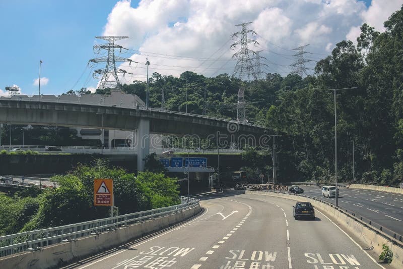 May 26 2023 the Road Scape of Ching Cheung Road Editorial Stock Photo ...