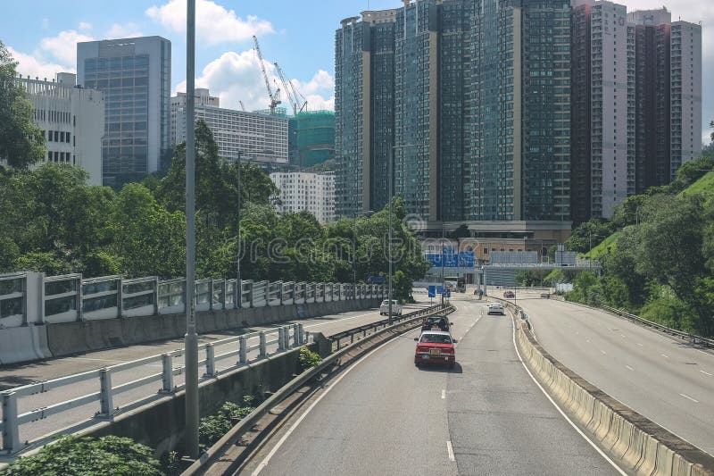 May 26 2023 the Road Scape of Ching Cheung Road Editorial Photo - Image ...