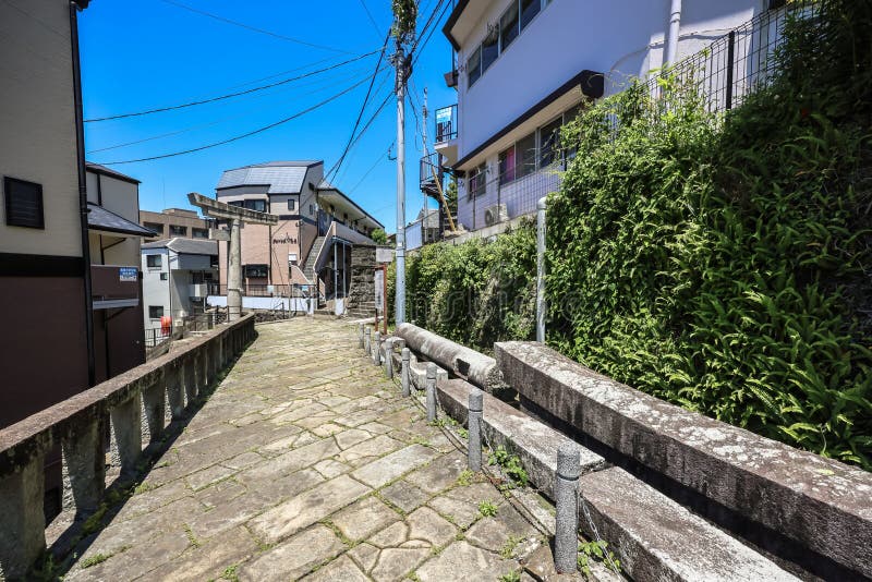 May 14 2024 a Sanno Shrine One Legged Torii Gate Editorial Image ...