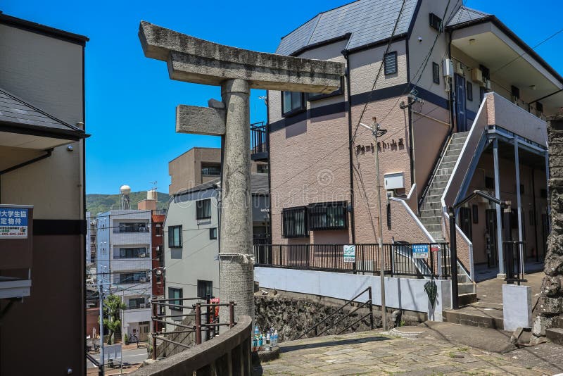 May 14 2024 a Sanno Shrine One Legged Torii Gate Editorial Stock Image ...