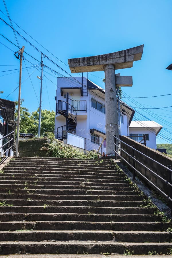 May 14 2024 a Sanno Shrine One Legged Torii Gate Editorial Photo ...