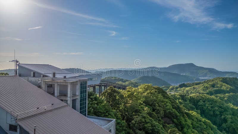 May 13 2024 the Station Inasa Dake Station of Nagasaki Ropeway Stock ...